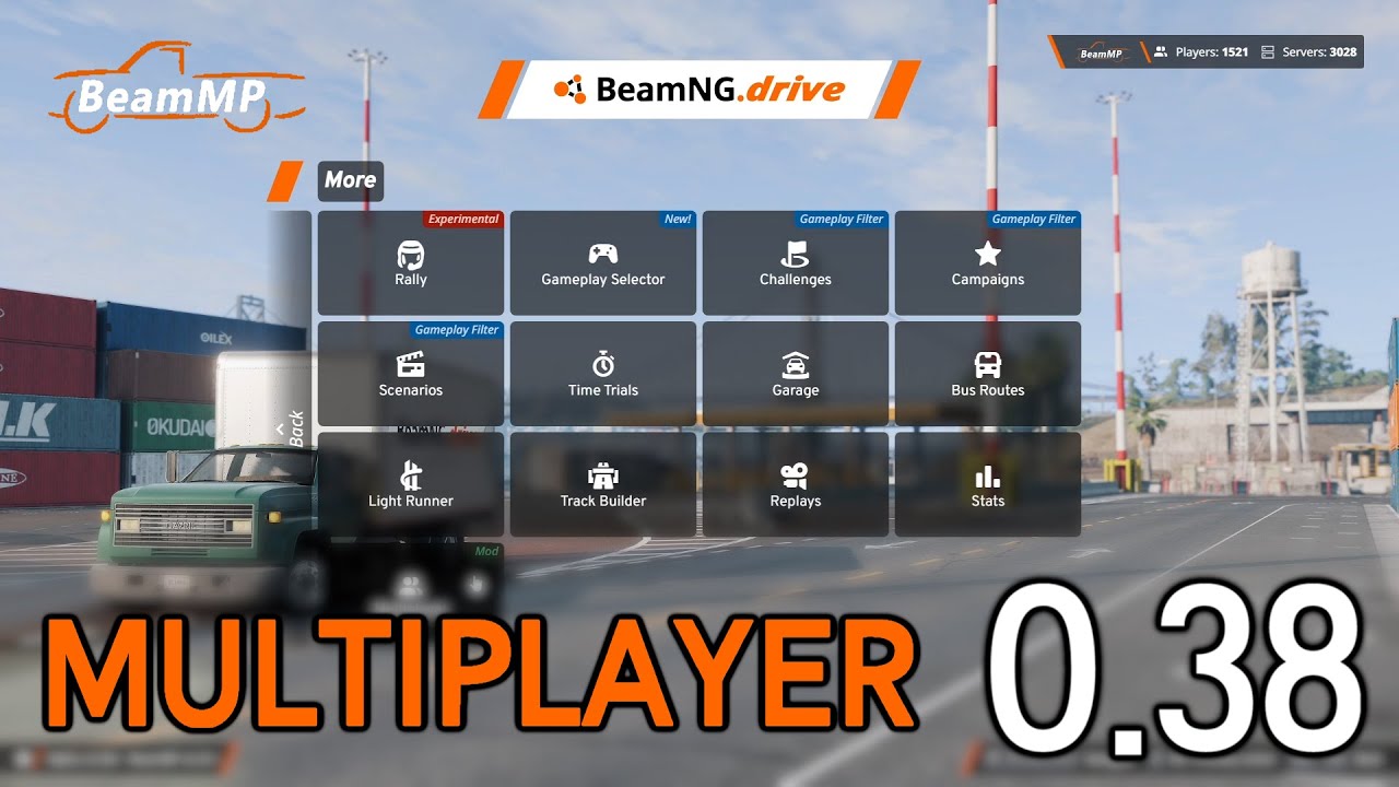 How To Download & Install BeamMP (0.38) BeamNG Drive Multiplayer ONLINE ...