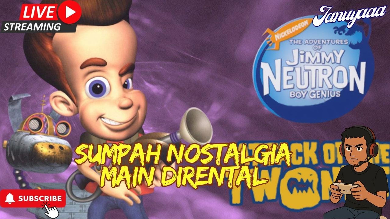 [VERTICAL] GAME RENTAL YANG DULU KUMAININ - JIMMY NEUTRON ATTACK OF THE ...