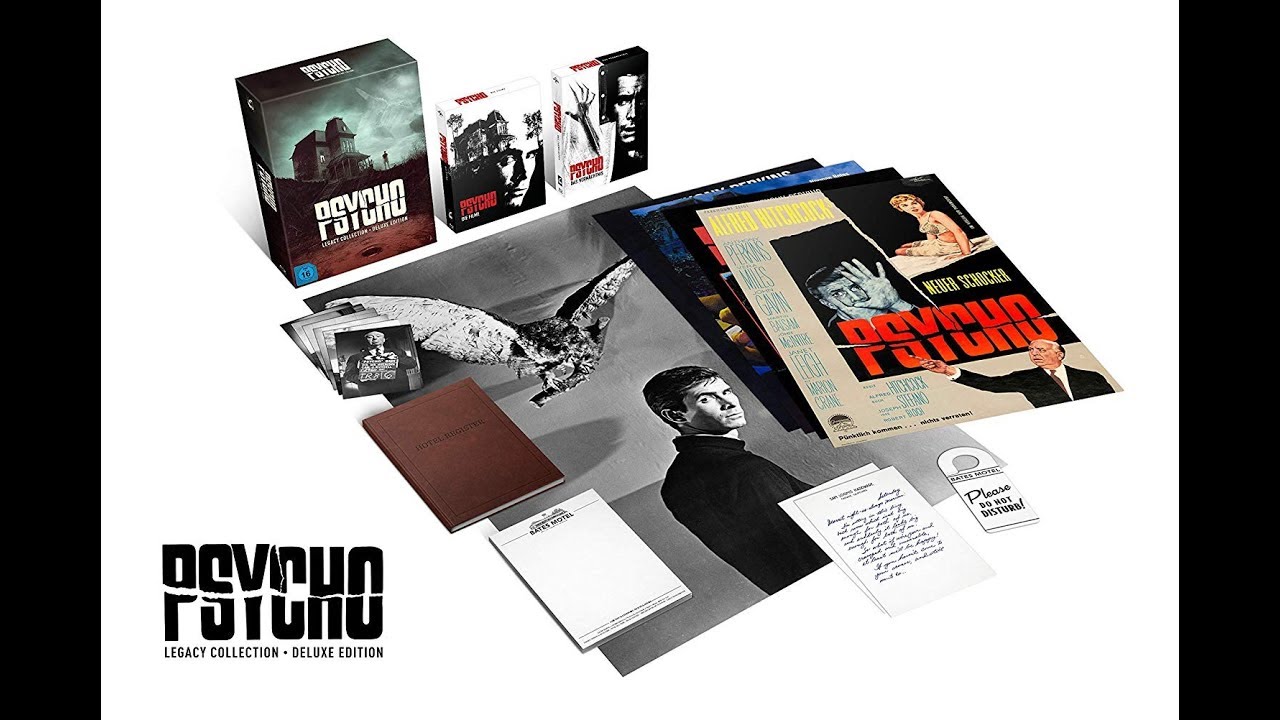 Psycho: 8-Disc Legacy Collection Box Set (Germany / Region ABC) - YouTube