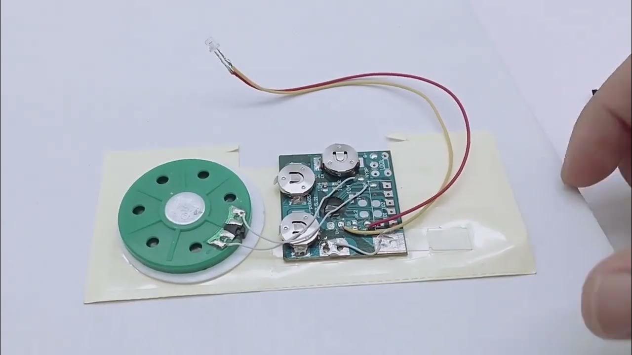 Light Sensor Sound Module Chip for Gift Box, Greeting Cards - YouTube