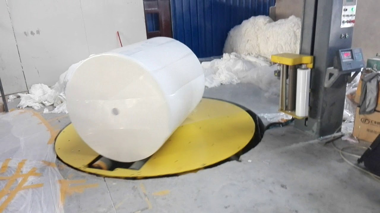paper roll Reel wrapping machine - YouTube