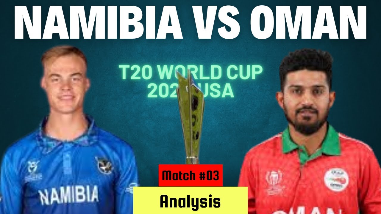 Namibia Vs Oman t20 world cup 2024 usa | Super Over | khpal Sports ...
