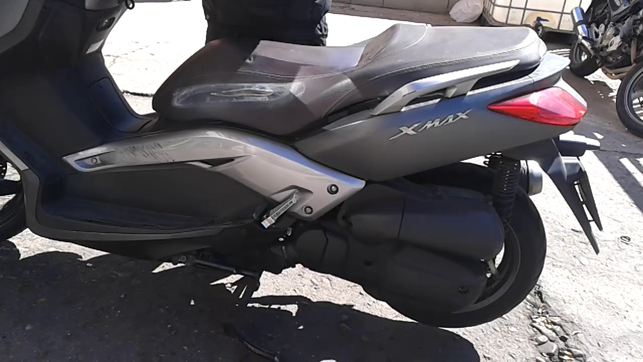 Comprobación motor xmax 125 abs 2010 - 2013 F3167 - YouTube