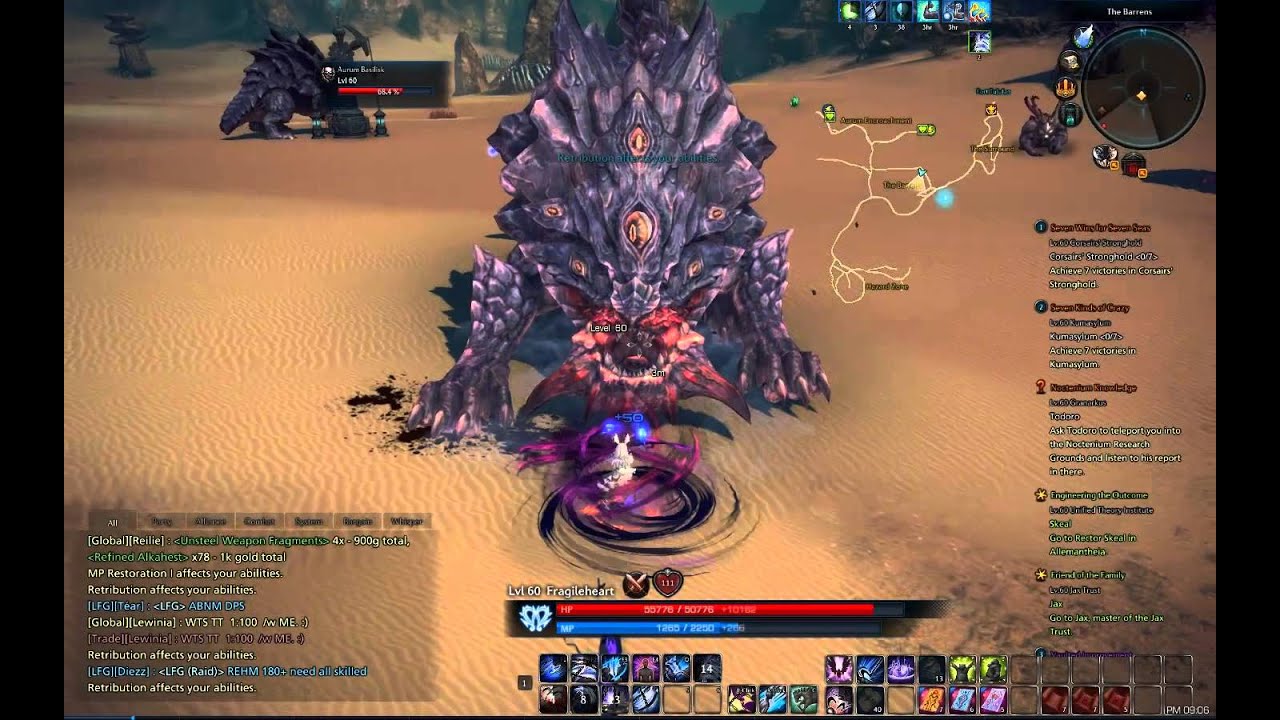 TERA Rising - Reaper solo Alliance BAM - YouTube