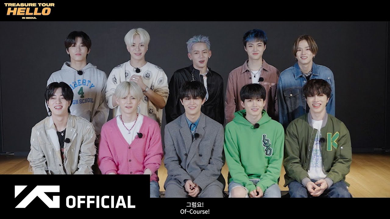 2022 TREASURE TOUR [HELLO] in SEOUL - MESSAGE VIDEO - YouTube