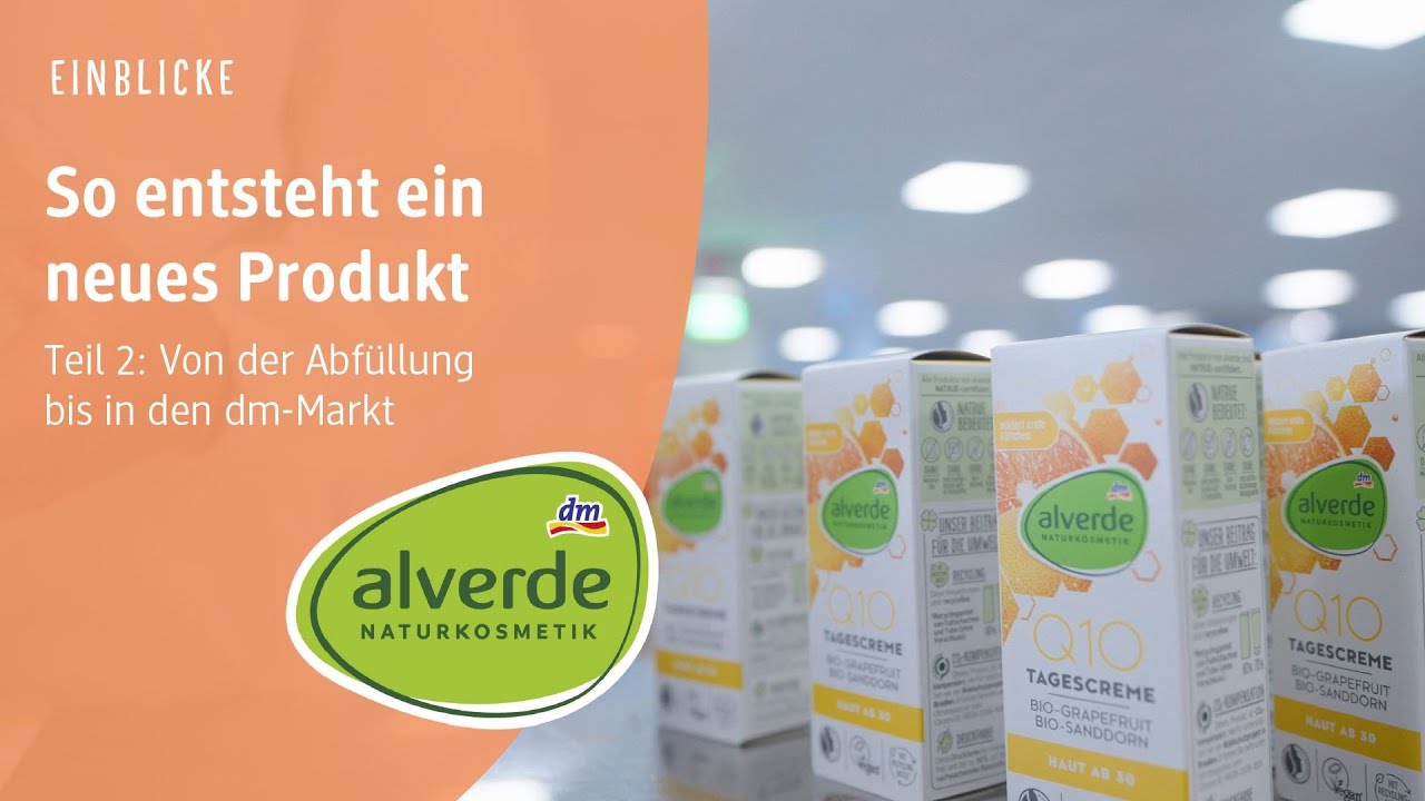 So entsteht ein neues Produkt von alverde NATURKOSMETIK - Teil 2: Aus ...