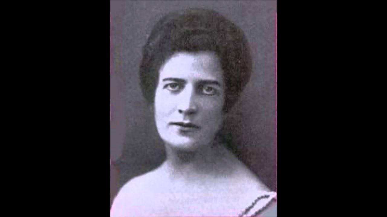 Thomas - Mignon - Connais-tu le pays - Emmi Leisner (1914) - YouTube