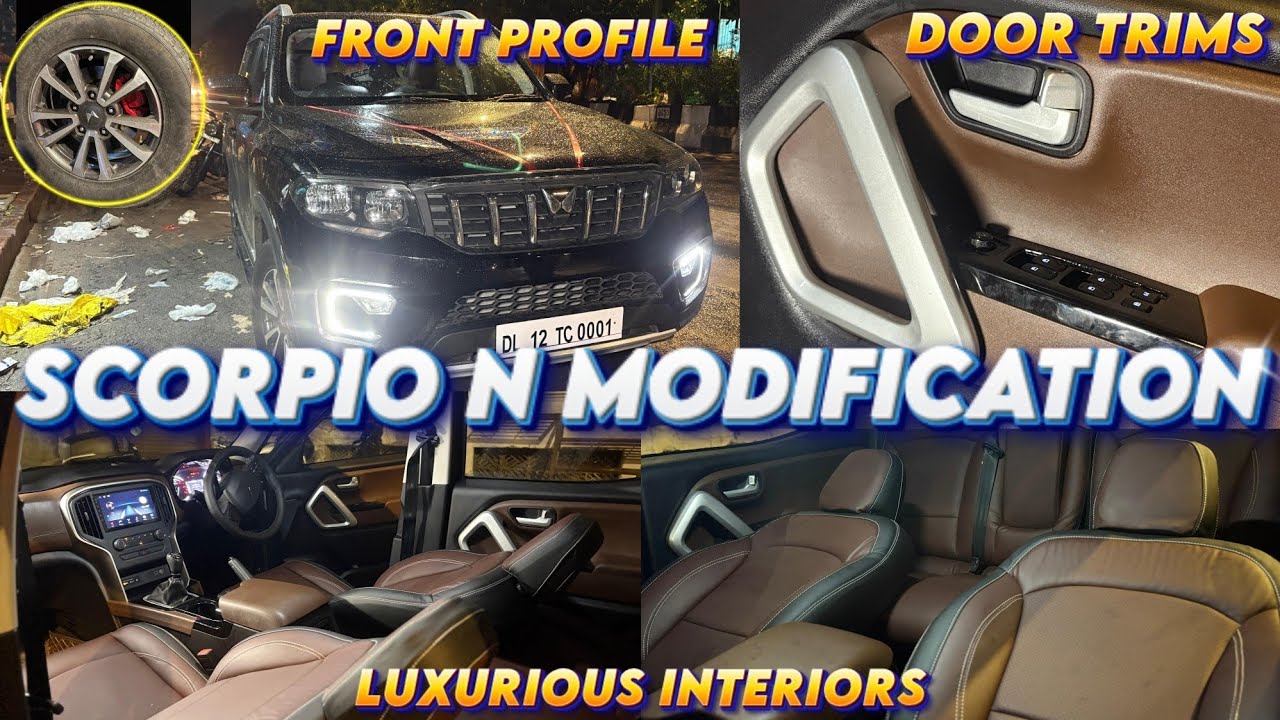 Scorpio N Modification Scorpio N Z2 Modified Scorpio N Z2 To Z8 ...