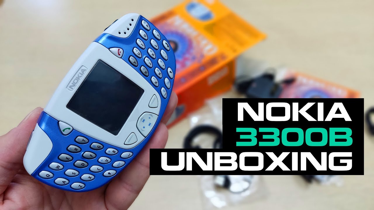 Nokia 3300b Unboxing 4K (NEM-2) - Review - Full Pack with all ...