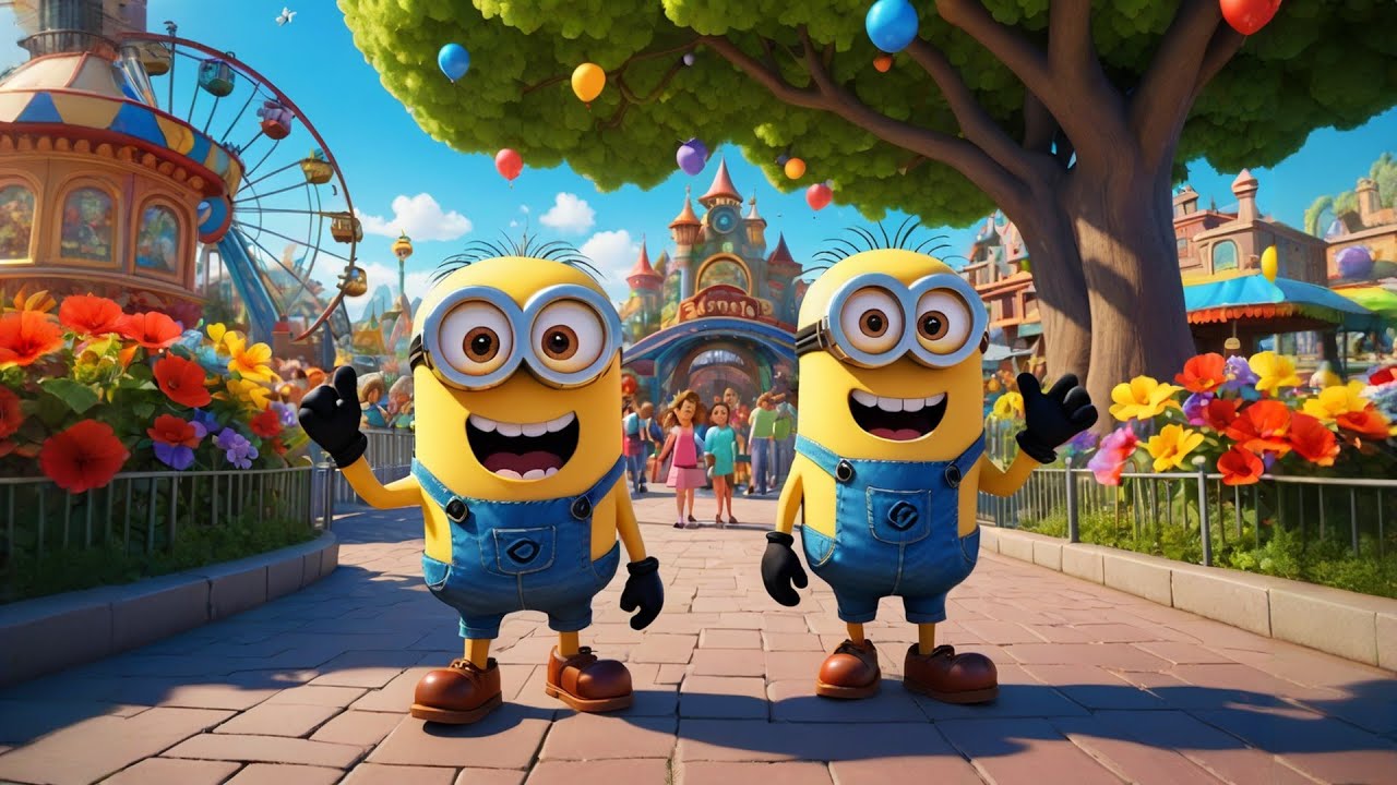 The Minions and the hidden treasure 💎 | Children's Stories in English ...