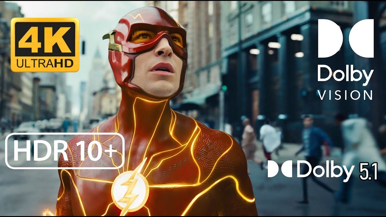 The Flash | Trailer final | Dolby Vision & HDR 10+ | 4K Dolby 5.1 - YouTube