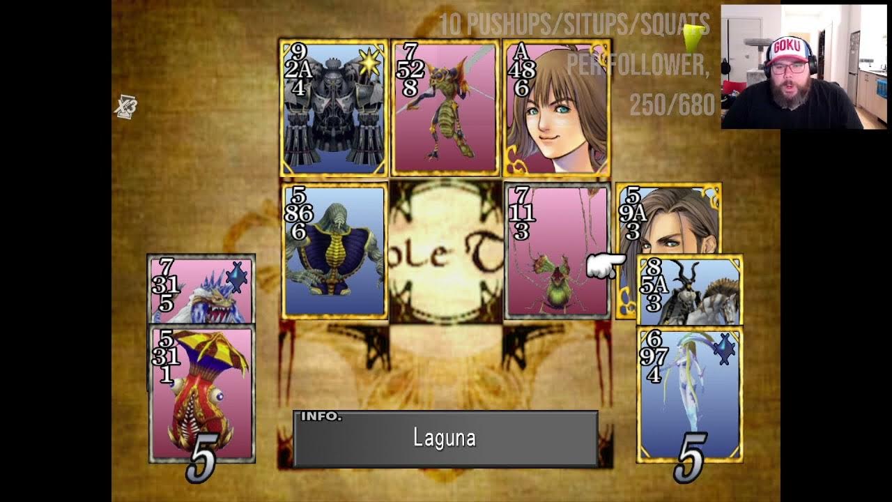 FF8 Remastered Part 16: Triple Triad (and story) - YouTube