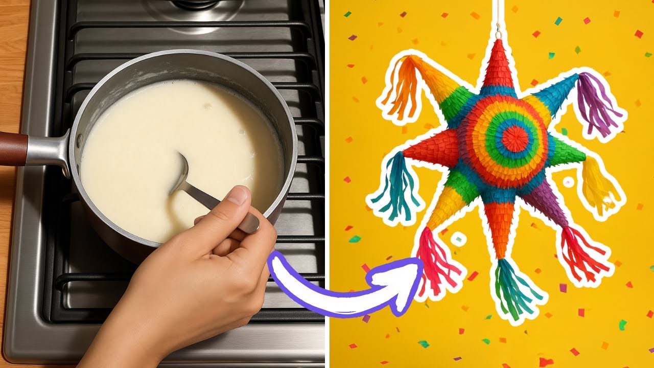 How to Make Piñata Paste at Home | Easy DIY Glue for Piñatas & Crafts ...