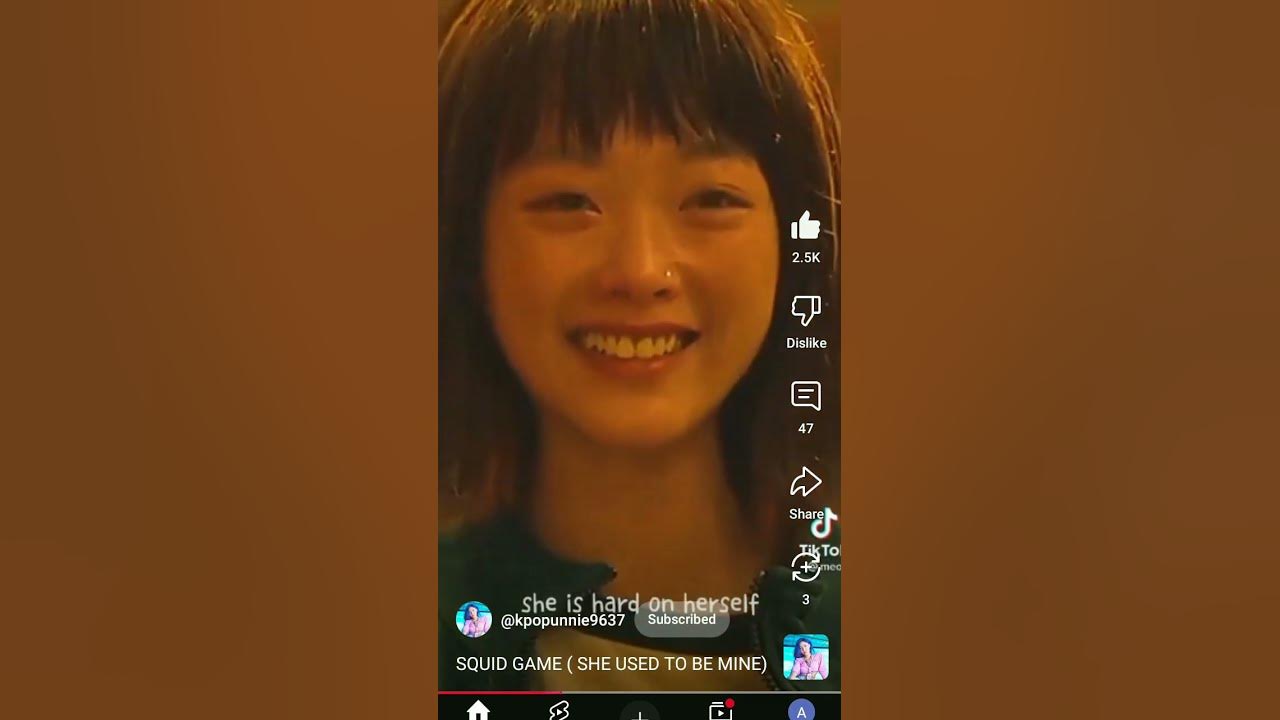 Sad squid game edit song: she use to be my - YouTube