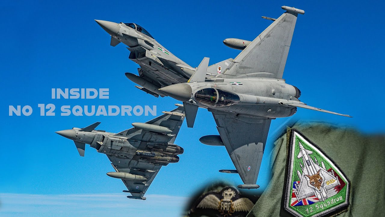 Inside The Joint UK-Qatar Eurofighter Typhoon Squadron - YouTube