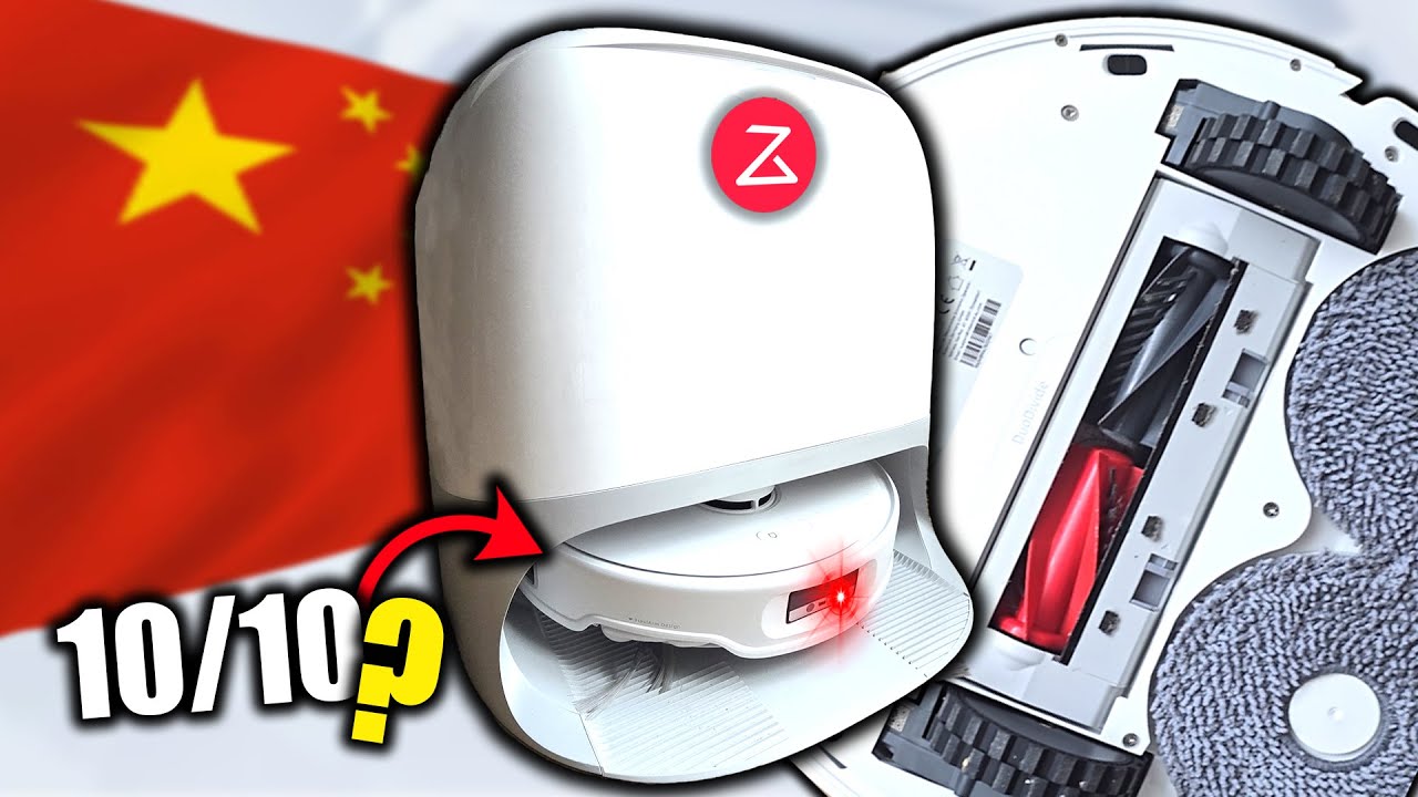 Probé el ROBOT CHINO Aspirador Más Caro y Es Así | Roborock Qrevo Curv ...