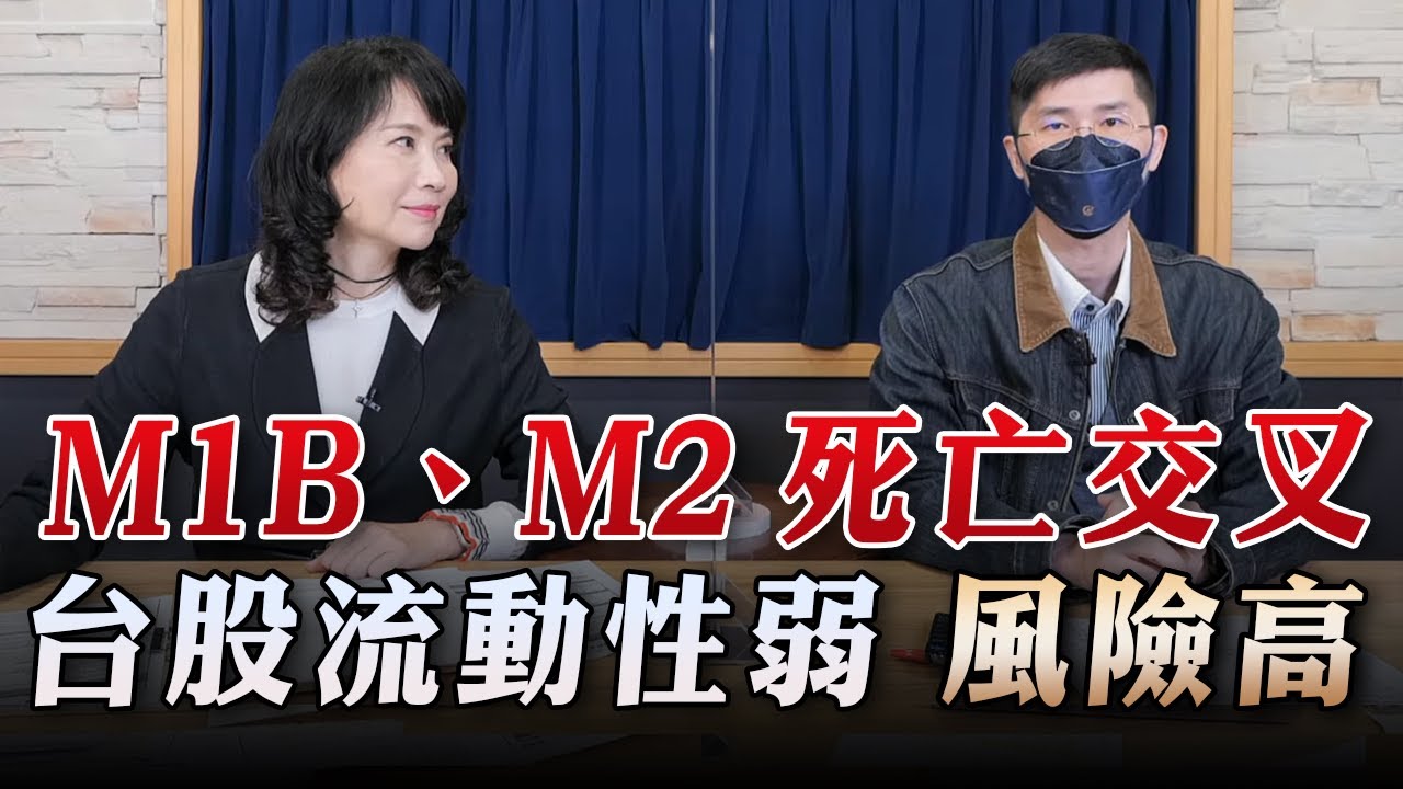 '23.04.26【財經起床號】翁偉捷談「M1B、M2死亡交叉 台股流動性弱 風險高」 - YouTube