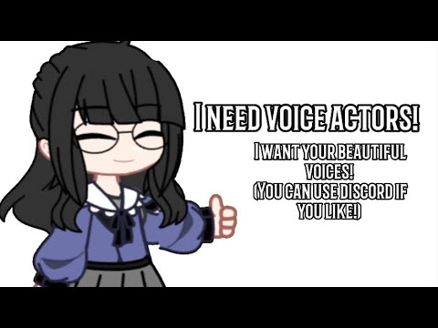 || I need voice actors ||Main characters||2/9 taken! ||Open||MoonXSun ...