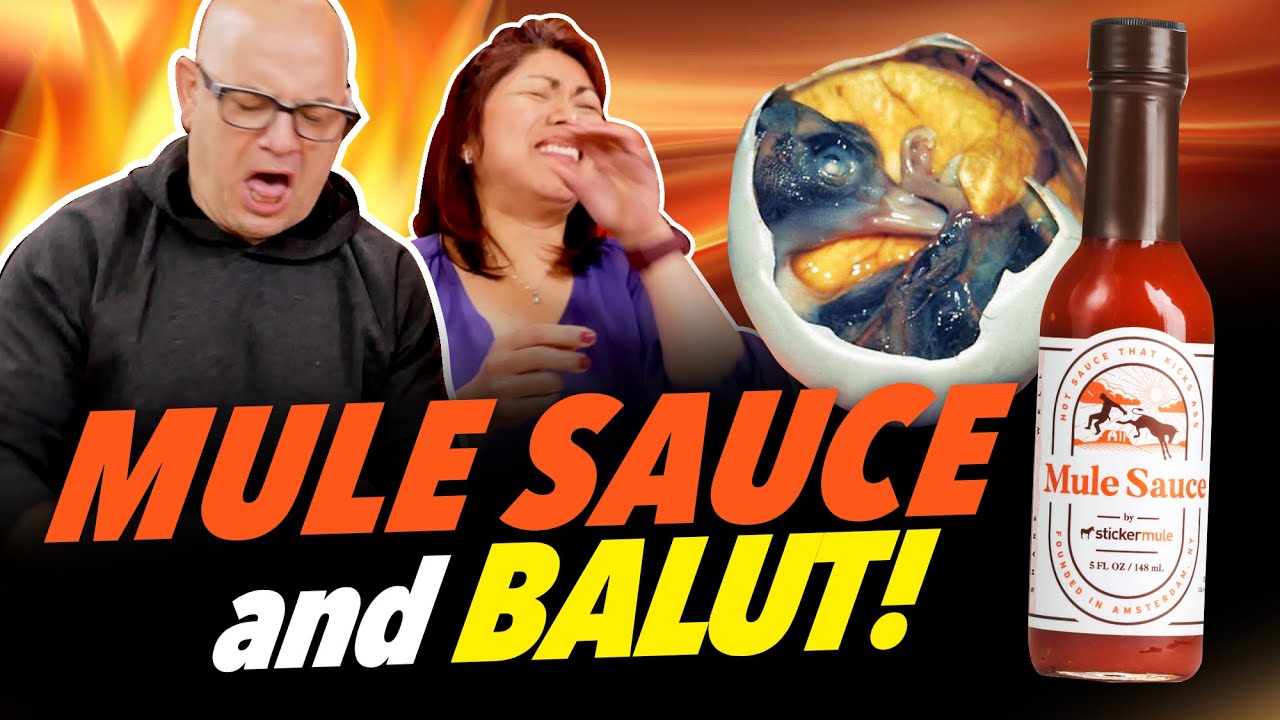 MULE SAUCE | BALUT - MOST DISGUSTING FOOD I'VE EVER EATEN! - YouTube