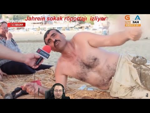 JAHREİN SOKAK RÖPORTAJLARINI İZLİYOR(gülmekten yarılıyor)