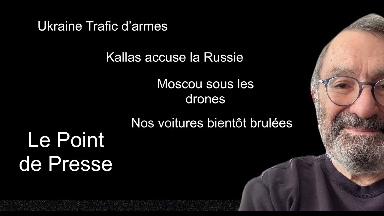 Le dernier point de presse de l'année Ukraine Trafic d'arme Russie ...