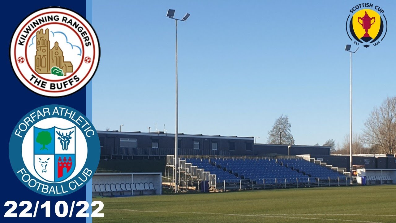 22-10-22 Kilwinning Rangers v Forfar Athletic - YouTube