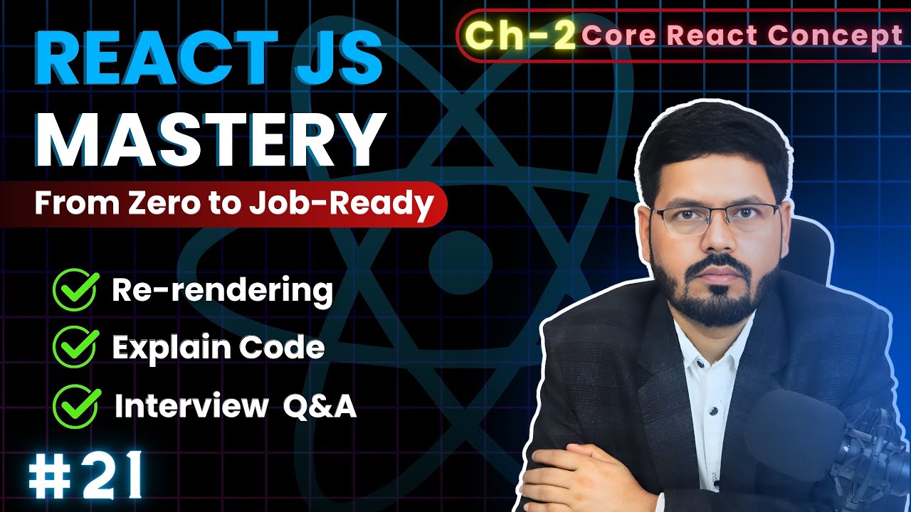 React Js Mastery Ch 2 Re Rendering In React Core React Concept 6528