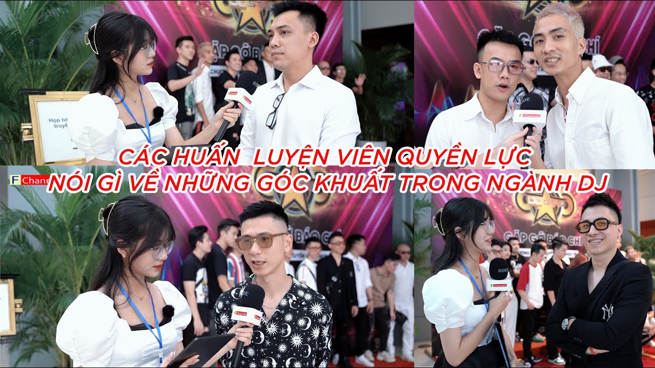 Những chia sẻ về nghề DJ qua lời kể của những huấn luyện viên quyền lực ...
