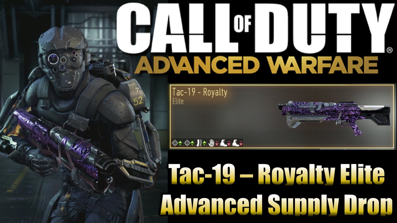 Getting the 'Tac-19 - Royalty' Elite on Advanced Warfare (PS4 1080p60 ...