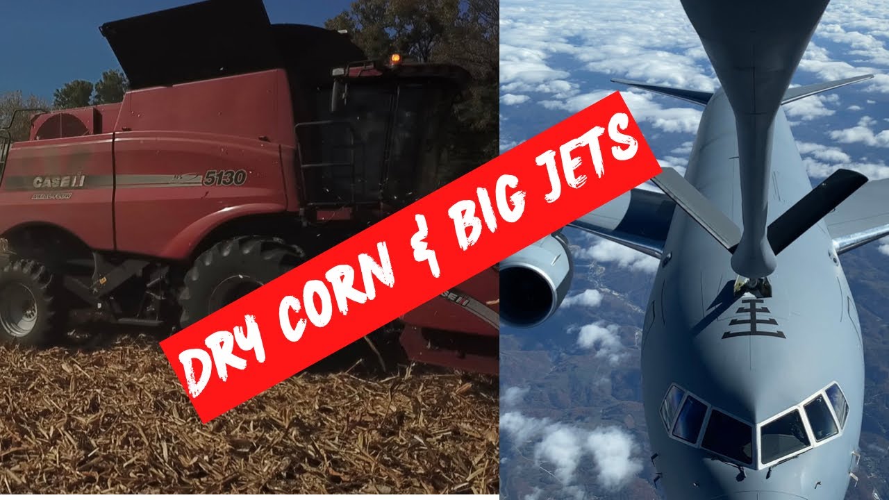 Meet the USAF’s New Tanker and Ride Along As We Harvest More Corn - YouTube