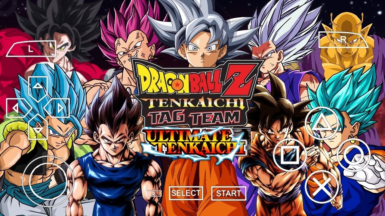 DESCARGAR DBZ TTT MOD ULTIMATE TENKAICHI con menú permanente estilo db ...