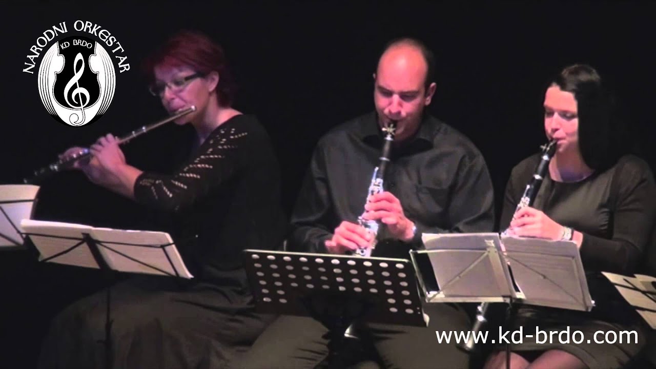 Gajde oro i Mačkino oro - Narodni orkestar KD Brdo - YouTube