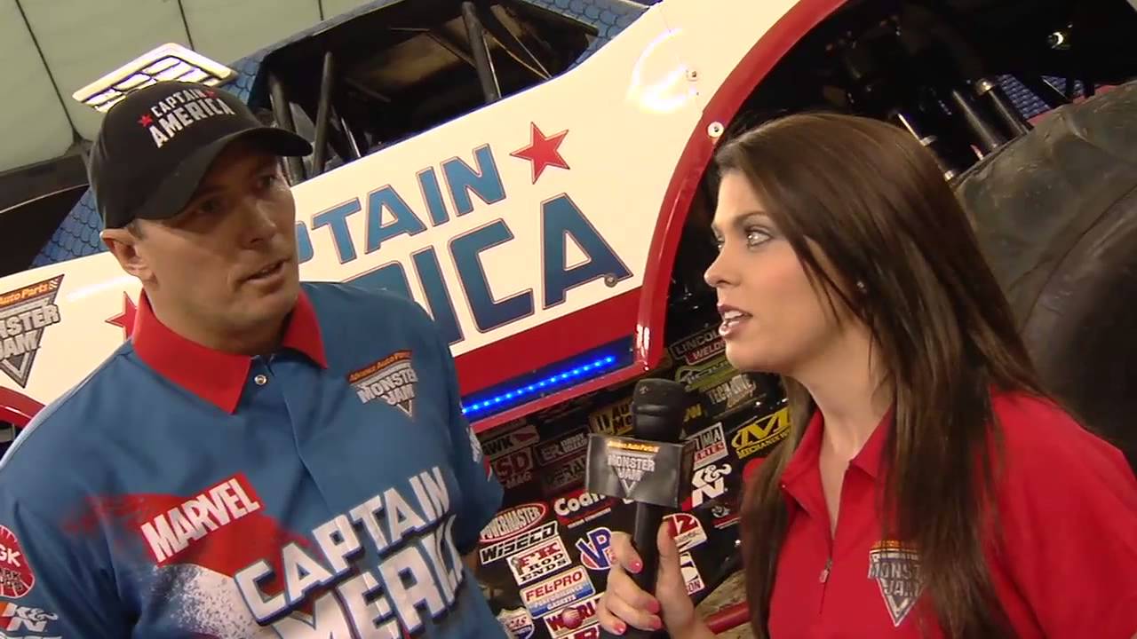 Monster Jam - Captain America Monster Truck Driver Chad Fortune Talks ...