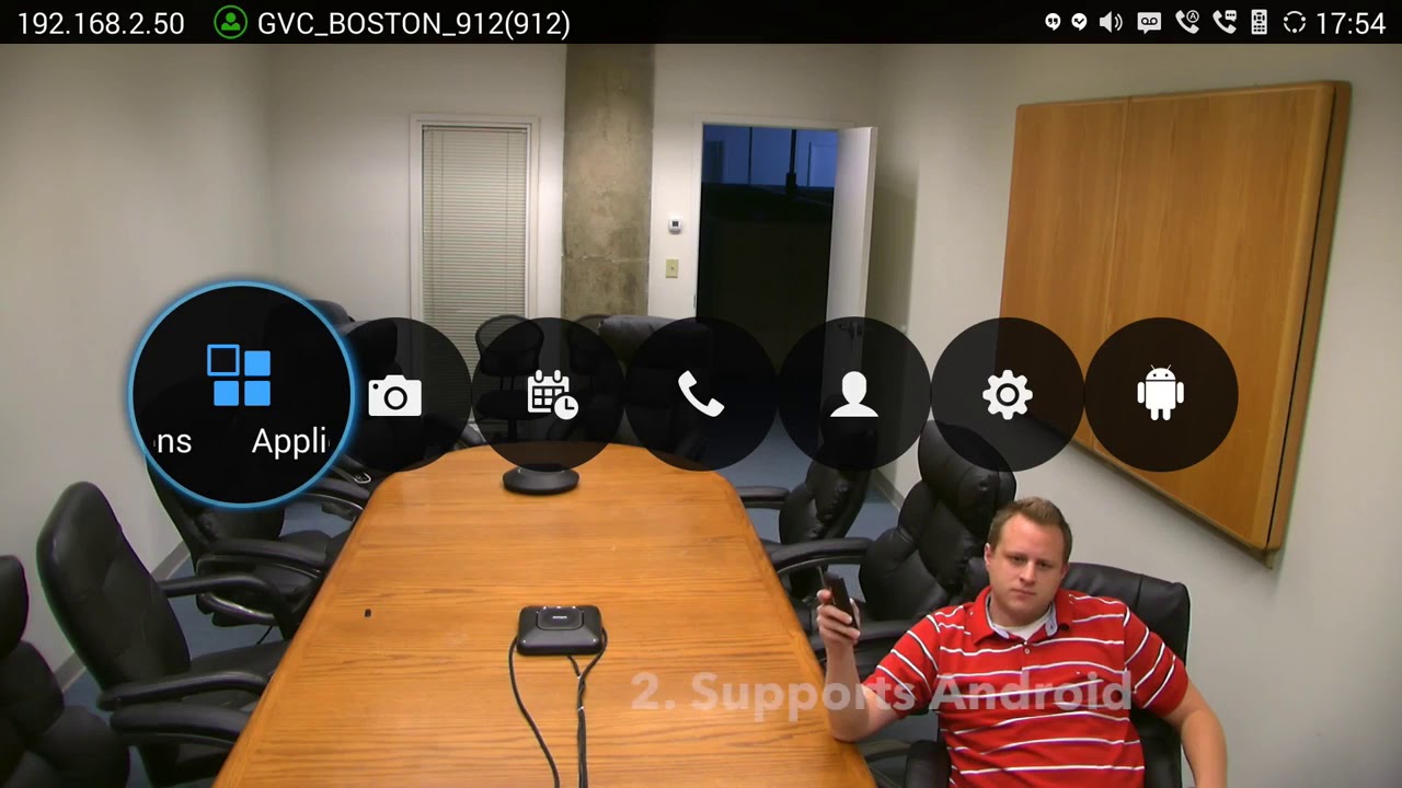 Grandstream's GVC3200 Video Conferencing Solution - YouTube