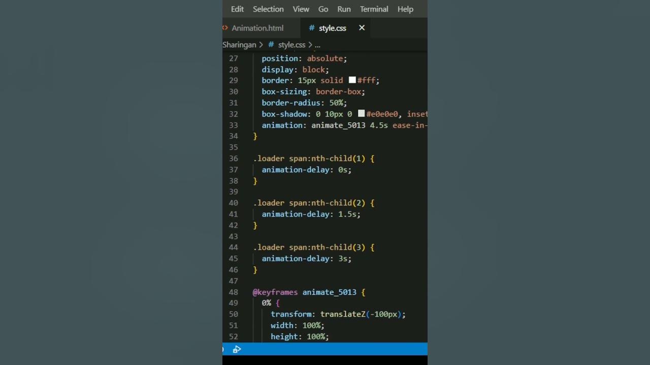 Circle Animation Using Html Amd Css Coding Programming Html Css