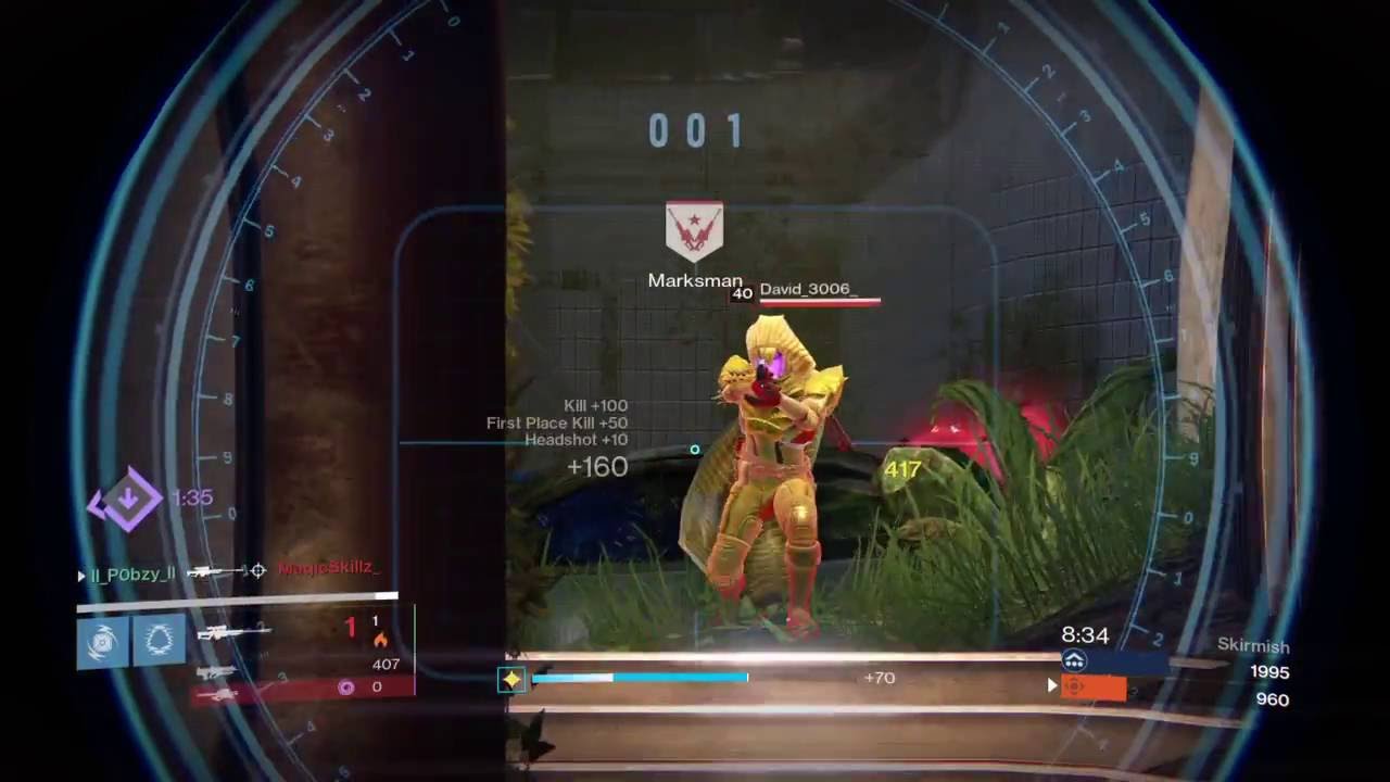 Destiny - Skirmish Team Wipe - YouTube