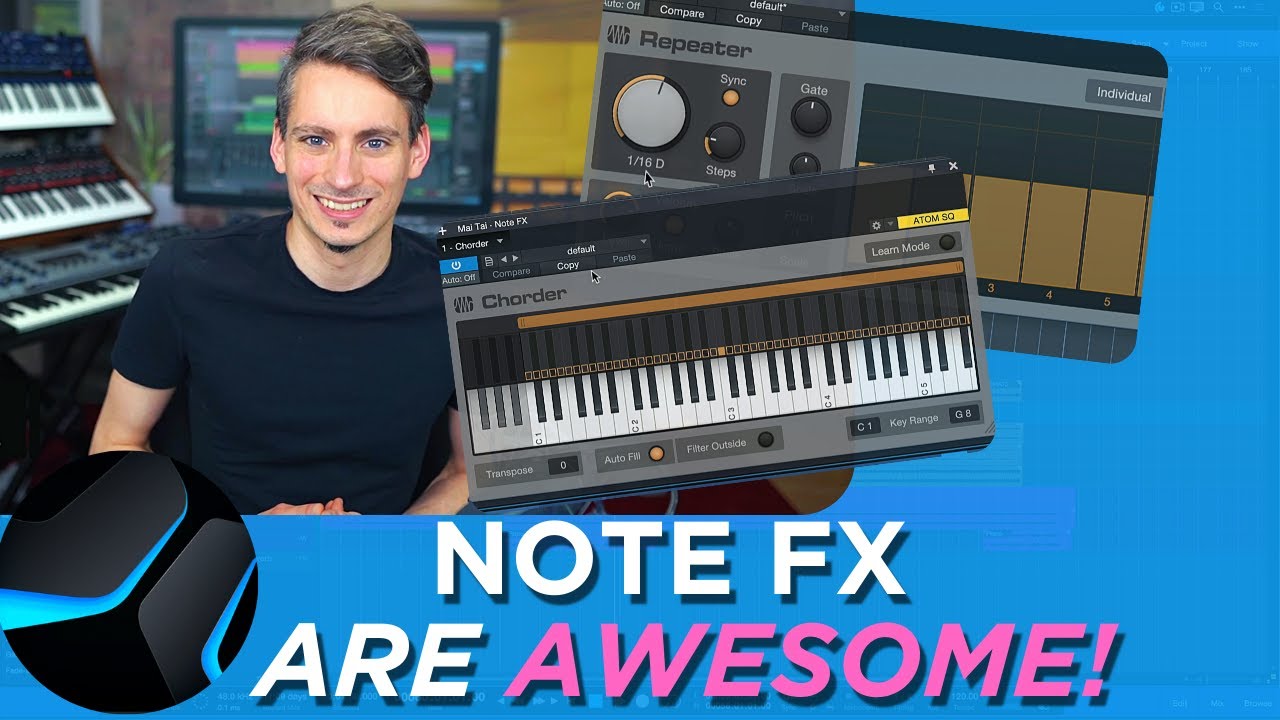 Note FX in Studio One - YouTube
