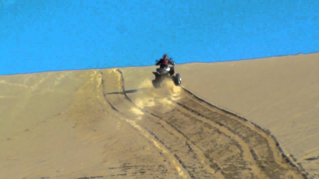 Sand Dune Yamaha Raptor 700 hillclimb - YouTube