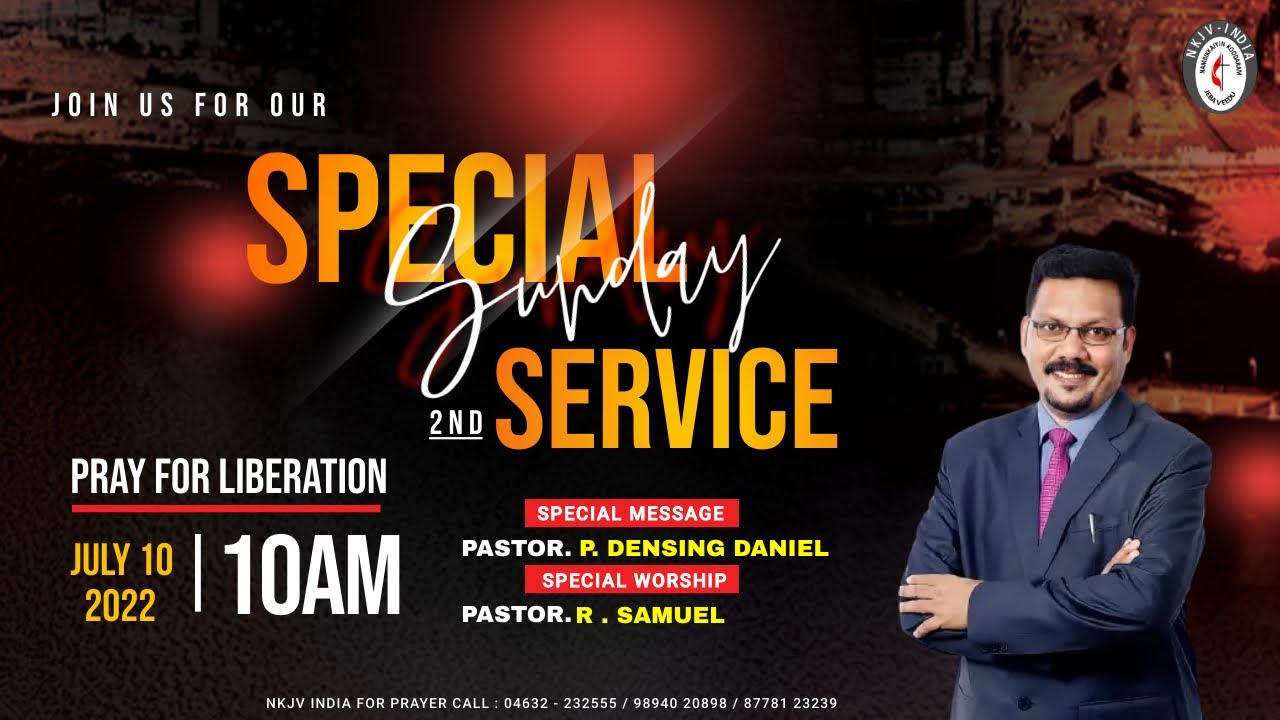SPECIAL SUNDAY 2ND SERVICES || NKJV INDIA - YouTube