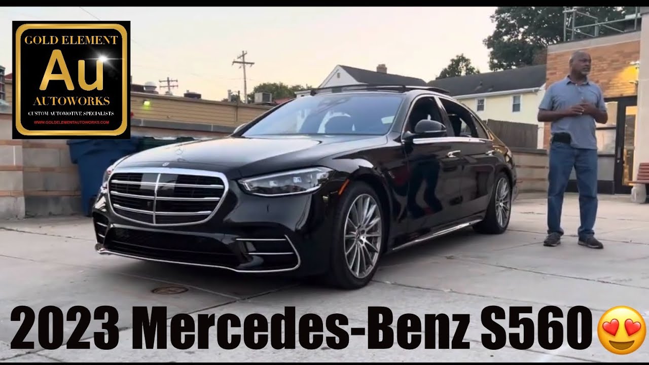 2023 Mercedes S580 W223 WALK AROUND & DRIVE - YouTube