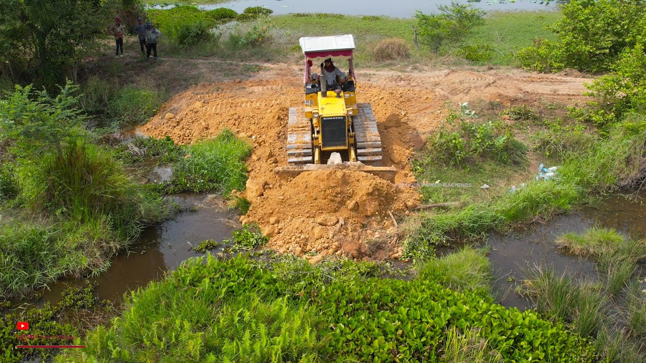Incredible New Project.! This's Work New Venue Of Skills Komatsu Dozer ...