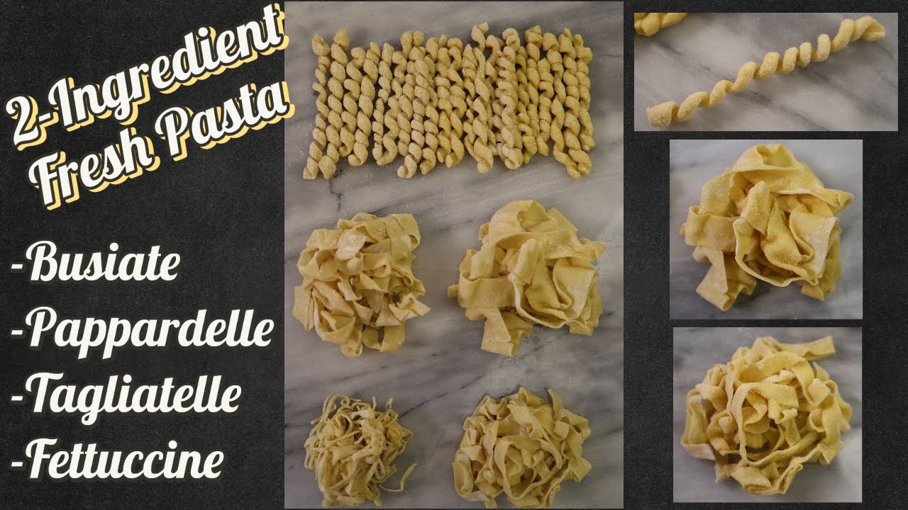 2-Ingredient Fresh Southern Italian Pasta: Try These Varieties of Long ...