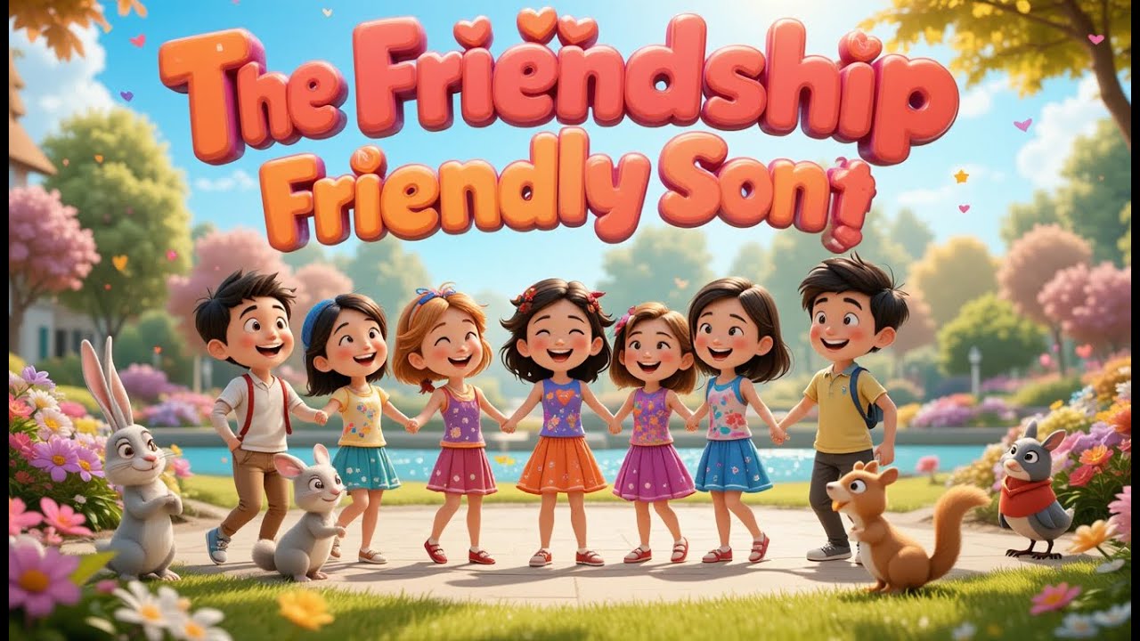 "The Friendship Song 🤗🎶 | Fun Kids' Song & Dance | Learn About Kindness ...
