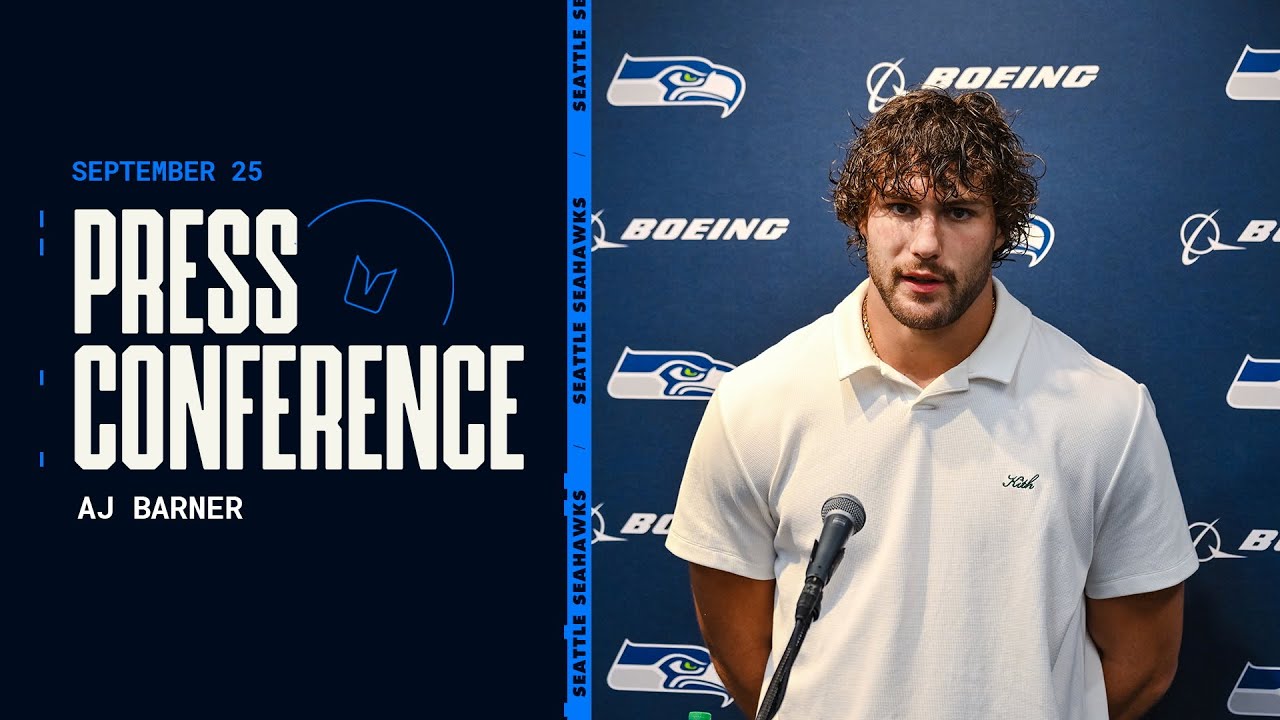 AJ Barner: "We Have To Keep Building Off Of This" | Seattle Seahawks ...