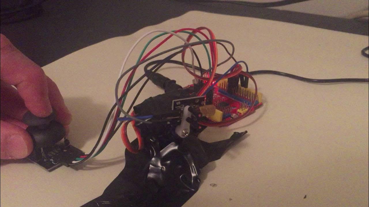 Arduino Mini Laser Turret Control - YouTube