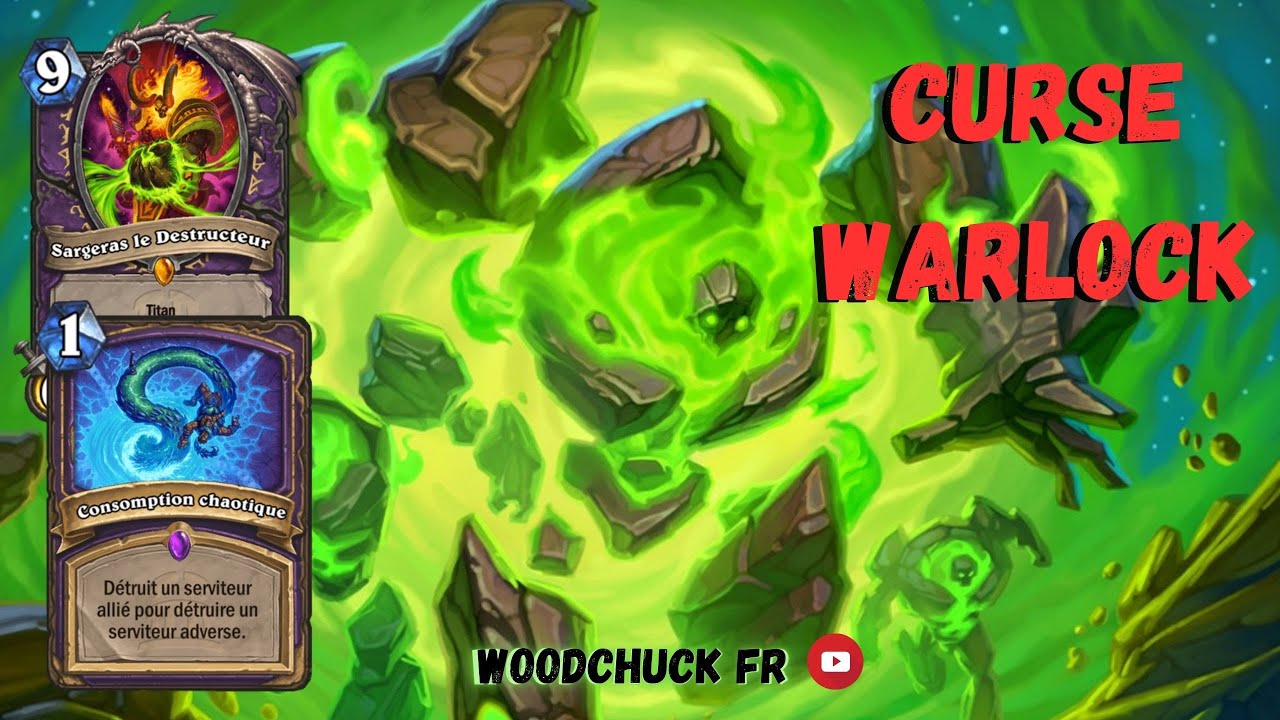 Hearthstone - Curse Warlock ( version très stable ) - Woodchuck - YouTube
