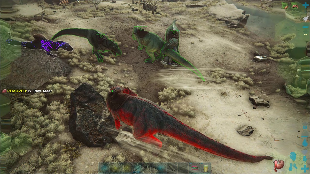 ARK Survival Evolved Extinction Purple OSD Official - YouTube