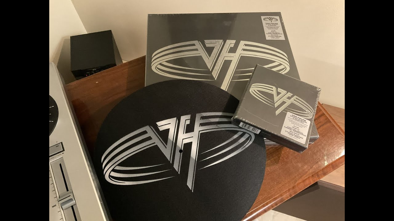 VAN HALEN STUDIO ALBUMS 1986 - 1996 Vinyl Boxset - YouTube