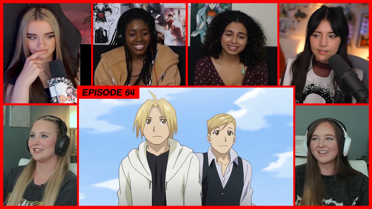 [GIRLS REACT] Fullmetal Alchemist Brotherhood Finale | FMAB Ep 64 Girl ...