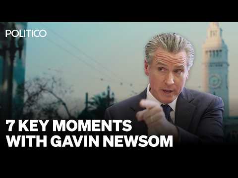 Top moments from our sit-down with Gavin Newsom